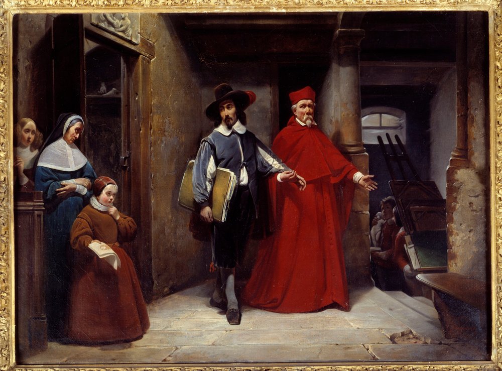 Der Kardinal holt den Maler Jose de Ribera genannt il Spagnoletto (1591 ...