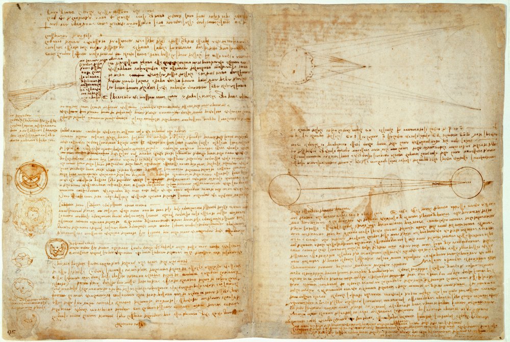 Codex Hammer oder Codex Leicester, Seiten 48-51, 1508-12