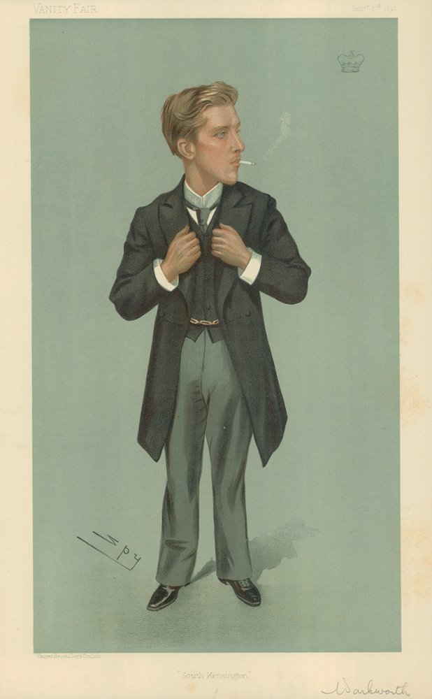 Lord Warkworth, South Kensington, 2. September 1897, Vanity Fair Karikatur
