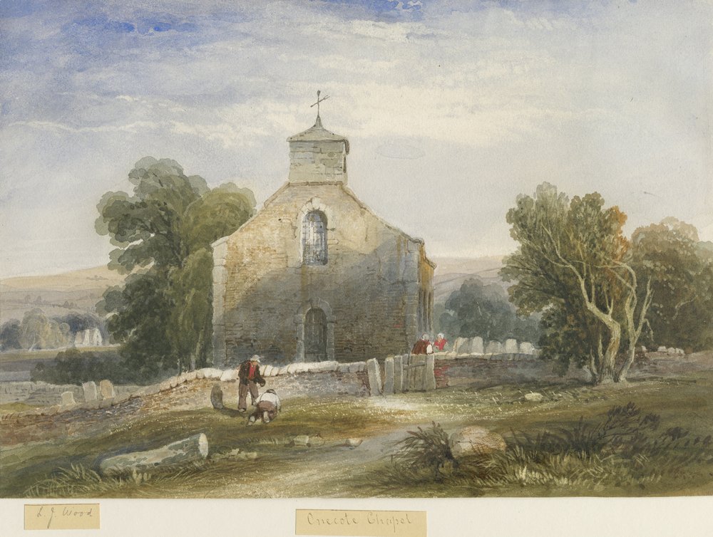 Onecote Kirche: Aquarell, undatiert [um 1830-1840]