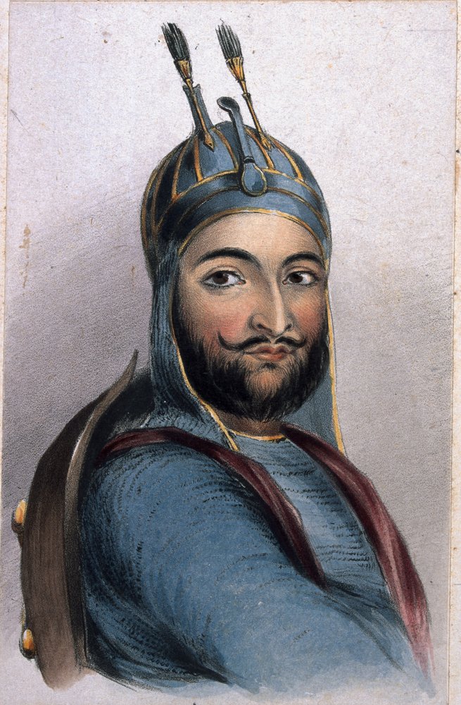 Mahommed Akbar Khan, 1842 von Lieutenant Vincent Eyre