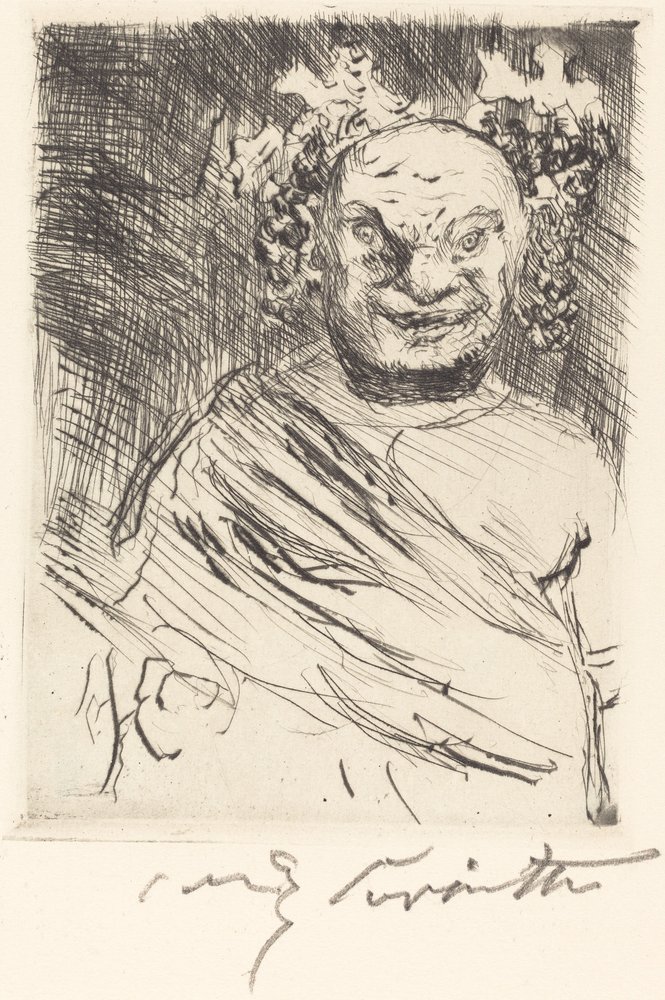 Das Gastmahl des Trimalchio: pl. I, 1919 von Lovis Corinth
