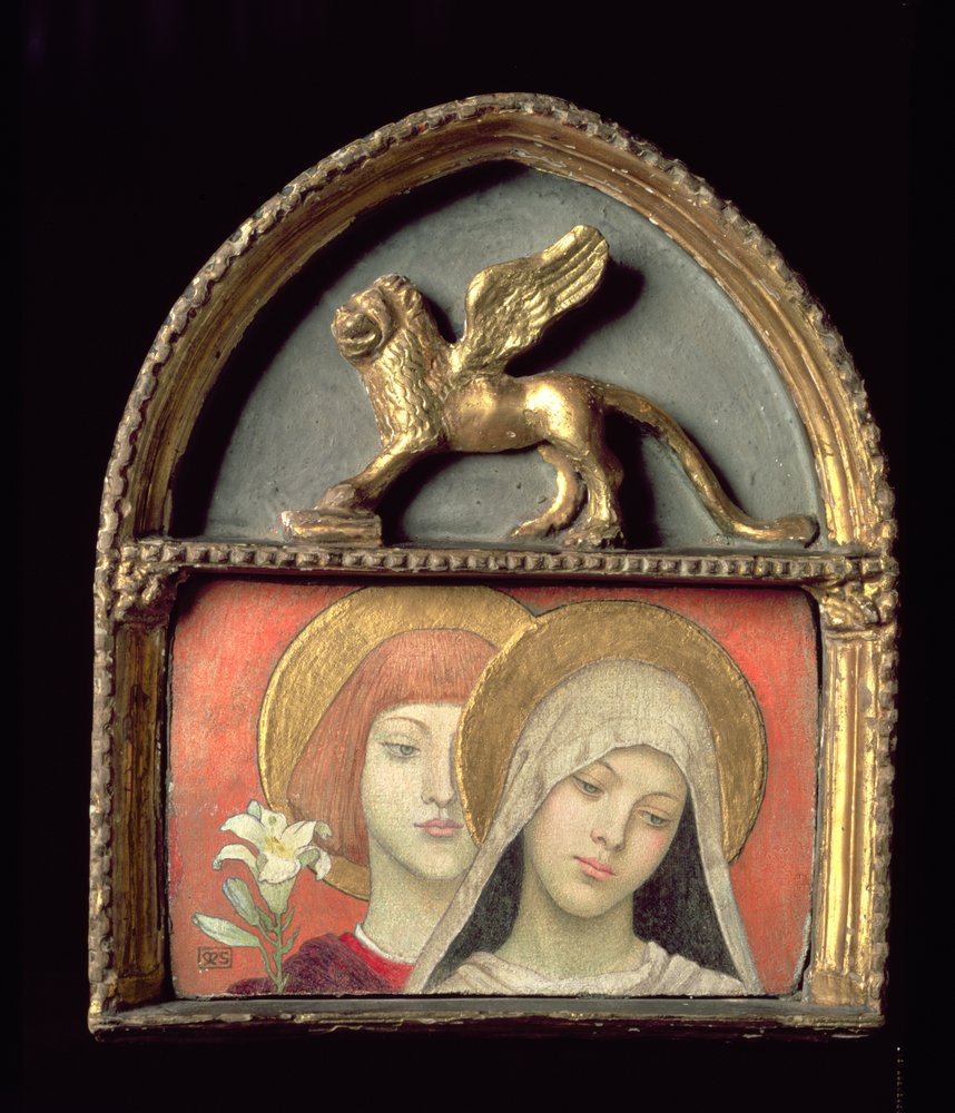 Ave Maria! ca. 1891 von Marianne Stokes: Kunstdruck kaufen