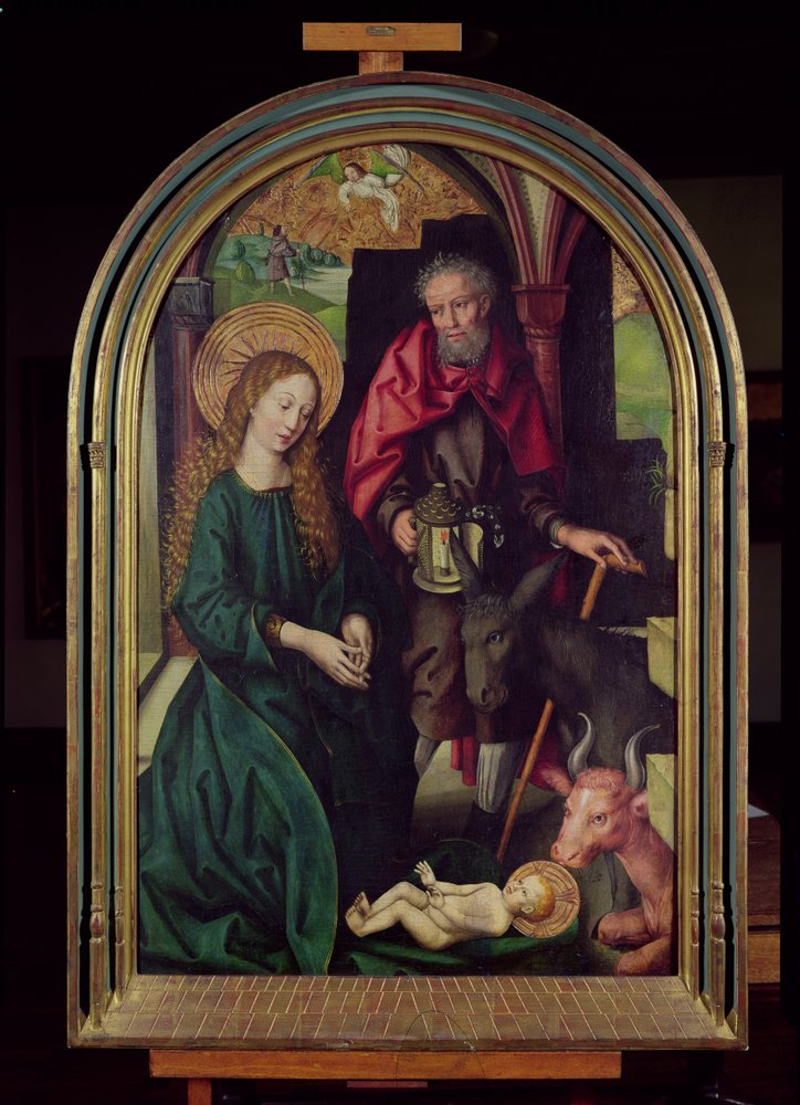 Die Geburt Christi, ca. 1478 von Martin Schongauer