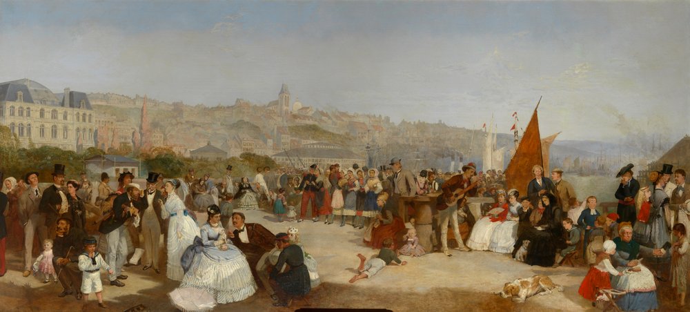 Boulogne Pier, 1870 von Matthew Somerville Morgan