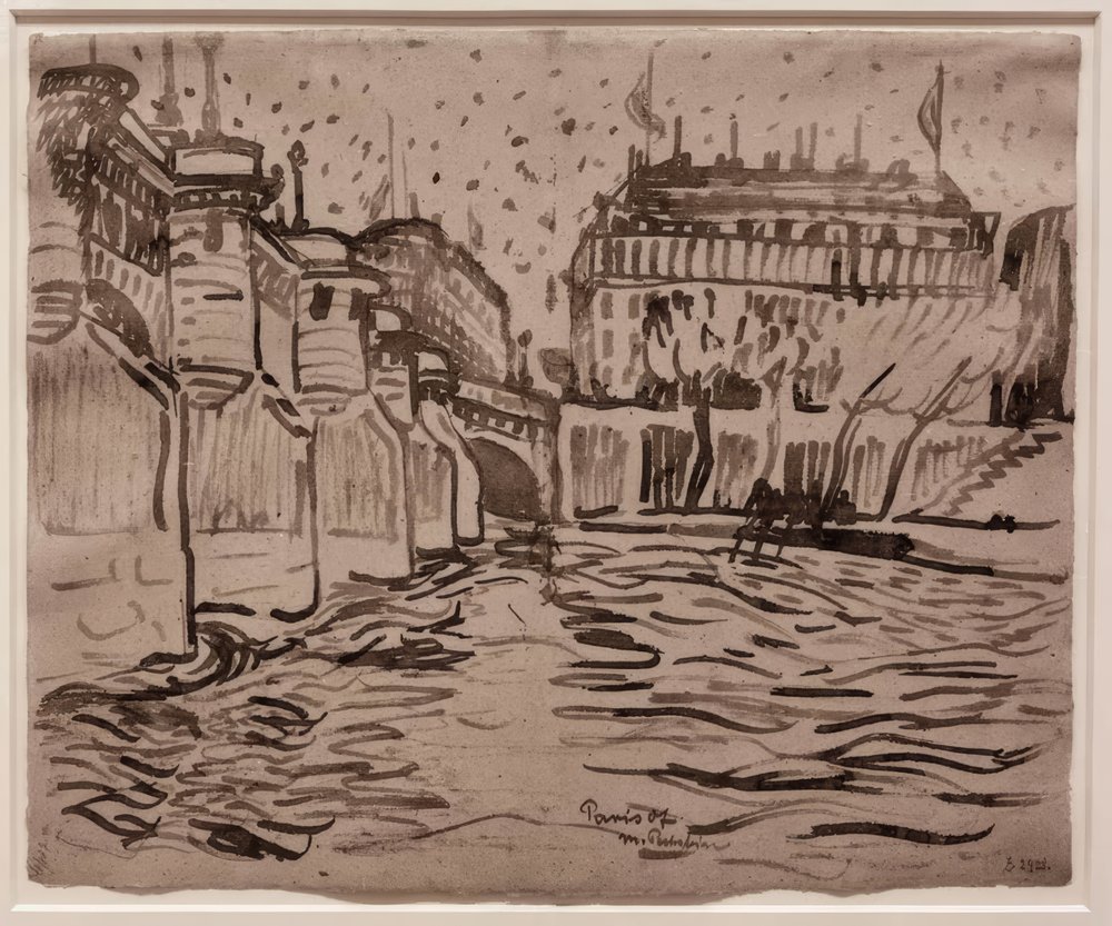 Paris, Pont Neuf von Max Pechstein: Kunstdruck kaufen