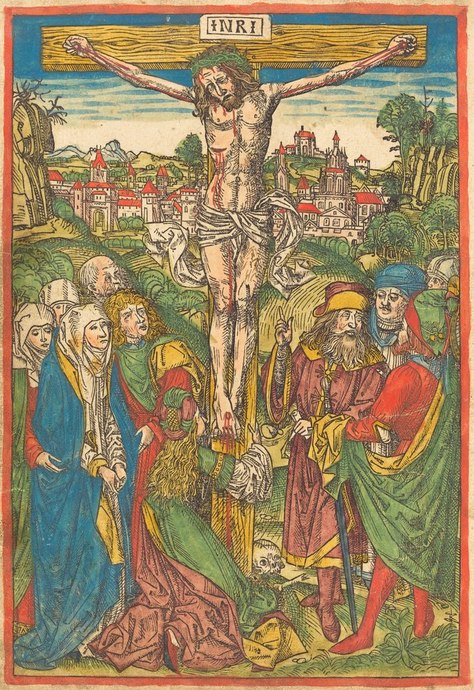 Die Kreuzigung mit der heiligen Maria Magdalena