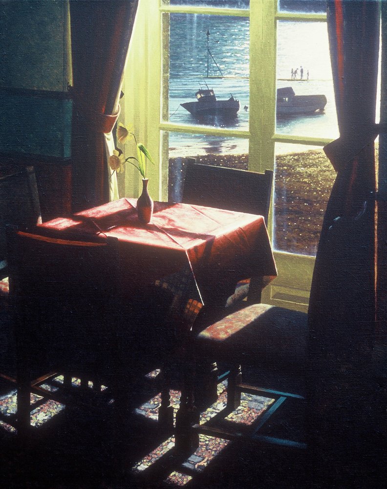 In Sichtweite des Strandes von Mike Briscoe: Kunstdruck