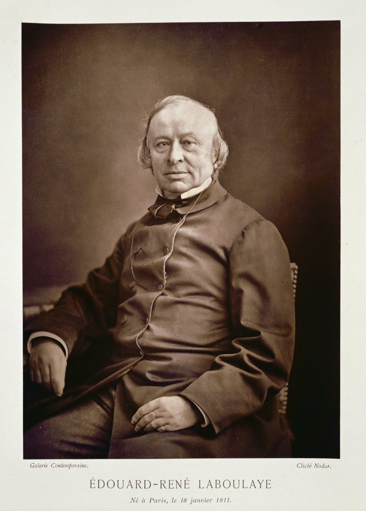 Edouard-Rene Laboulaye (1811-83), aus 'Galerie Contemporaine', ca. 1874-78