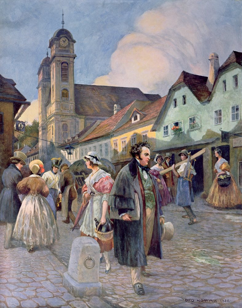 Franz Peter Schubert (1797-1828) in Liechtenthal, 1928