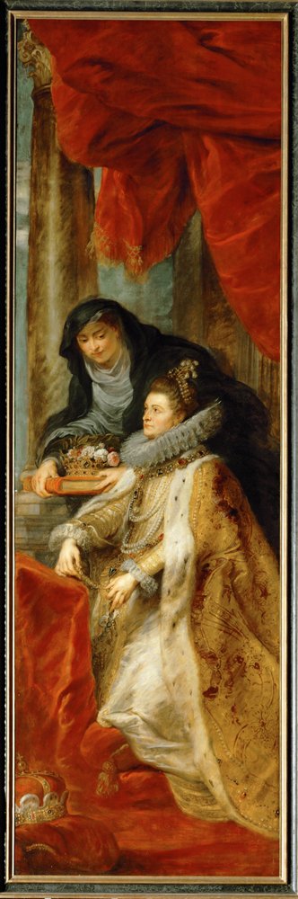 Infanta Isabella Clara Eugenia mit der Heiligen Elisabeth von Ungarn