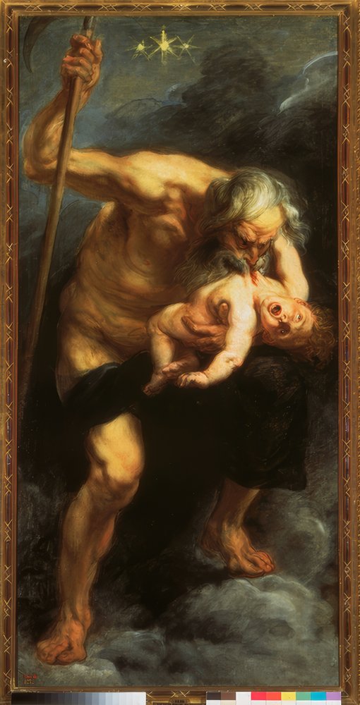 Saturn verschlingt einen Sohn von Peter Paul Rubens