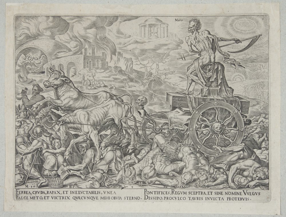 Der Triumph des Todes von Philips Galle: Kunstdruck kaufen