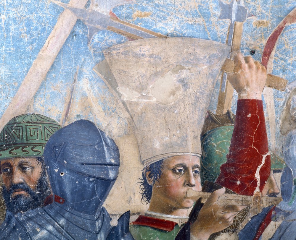 Die Legende vom Wahren Kreuz, die Schlacht von Heraklius und Chosroes ...