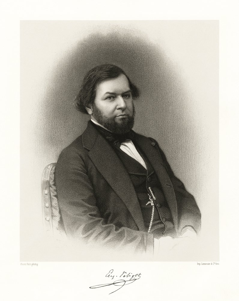 Eugène Melchior Peligot von Pierre Petit: Kunstdruck kaufen
