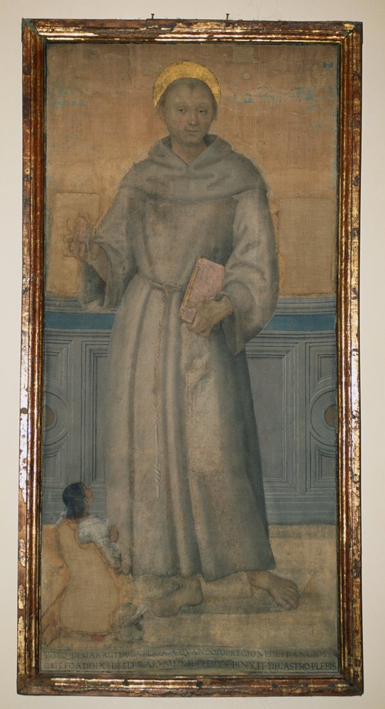 St. Antonius von Padua und Bartolomeo di Maraglia aus Perugia, um 1512 ...