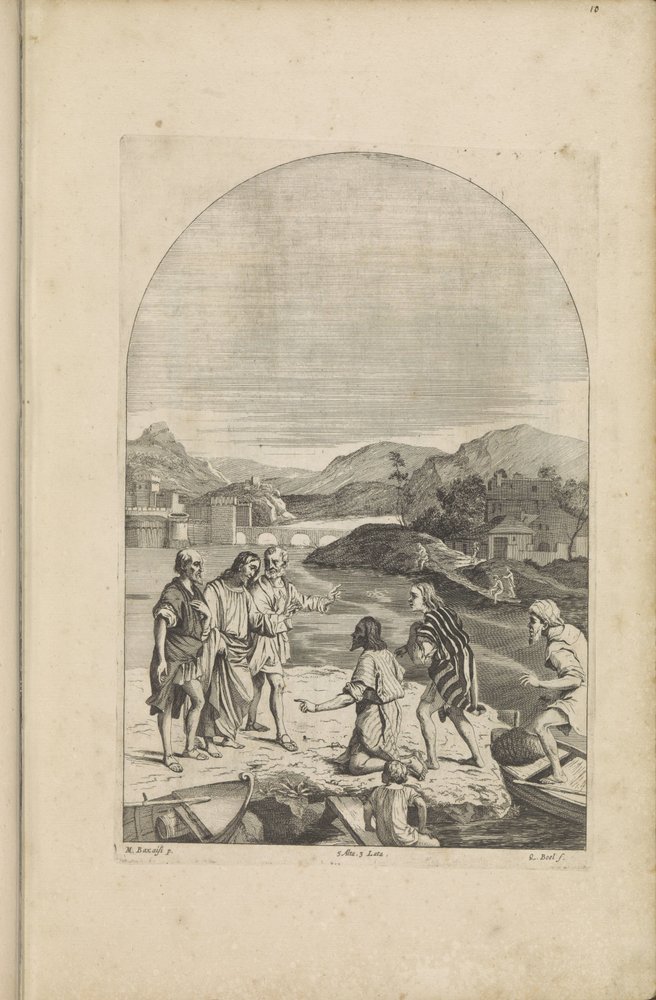 Berufung von Jakobus und Johannes von Quirin Boel