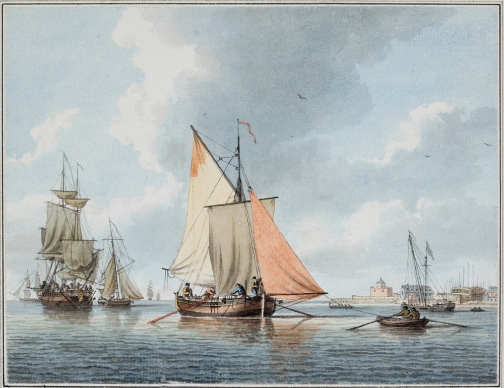 Schifffahrt von Robert Cleveley: hochwertiger Kunstdruck