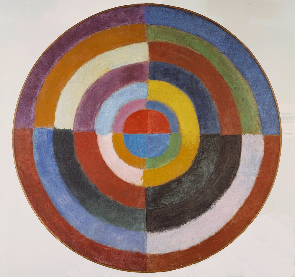 Disque Le premier disque, 1912-1913 von Robert Delaunay