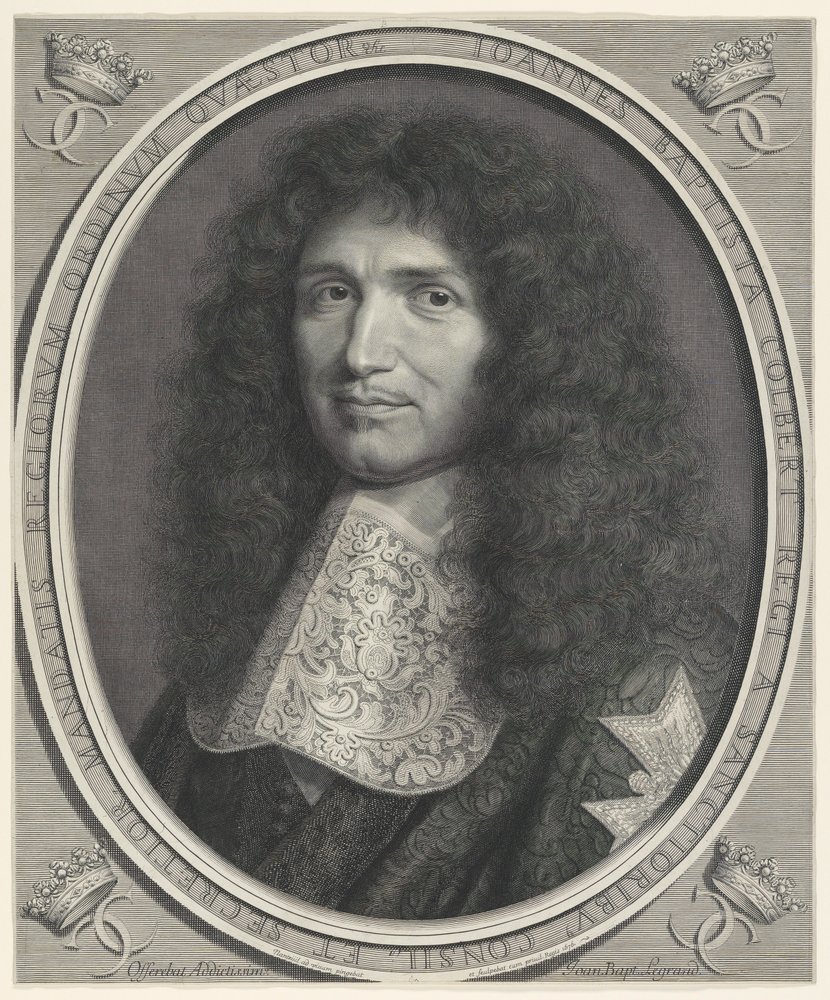 Jean Baptiste Colbert (1619-1683) von Robert Nanteuil