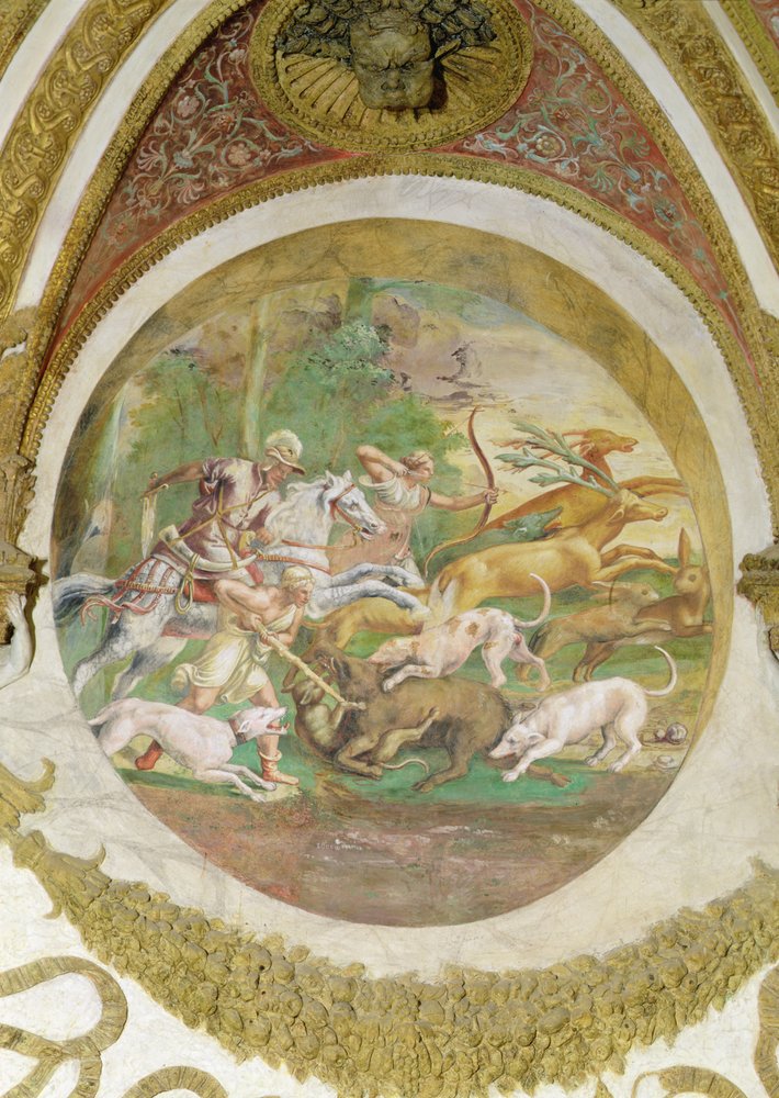 Kammer der Winde, Hirsch- und Wildschweinjagd