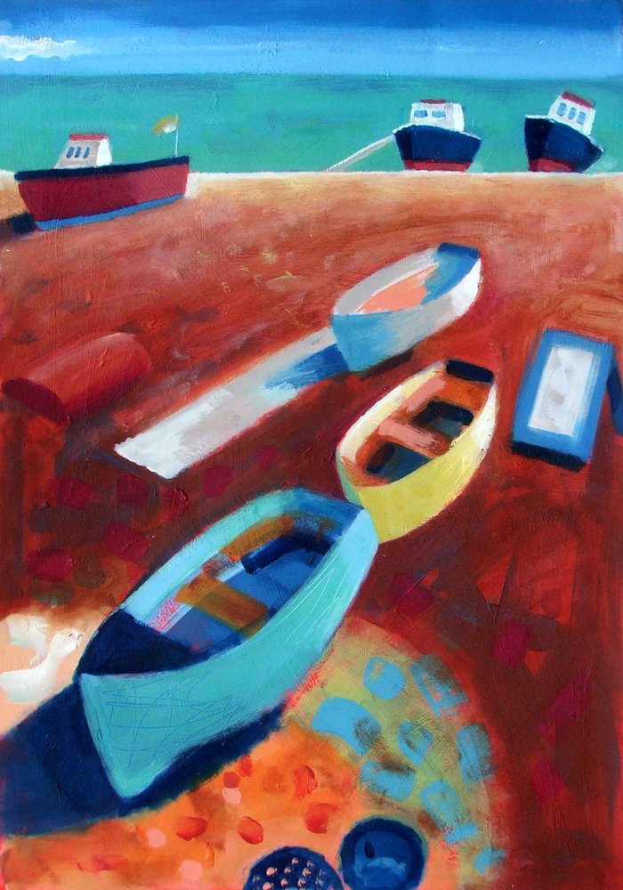 Devon von Sara Hayward: Hochwertigste Kunstreproduktion