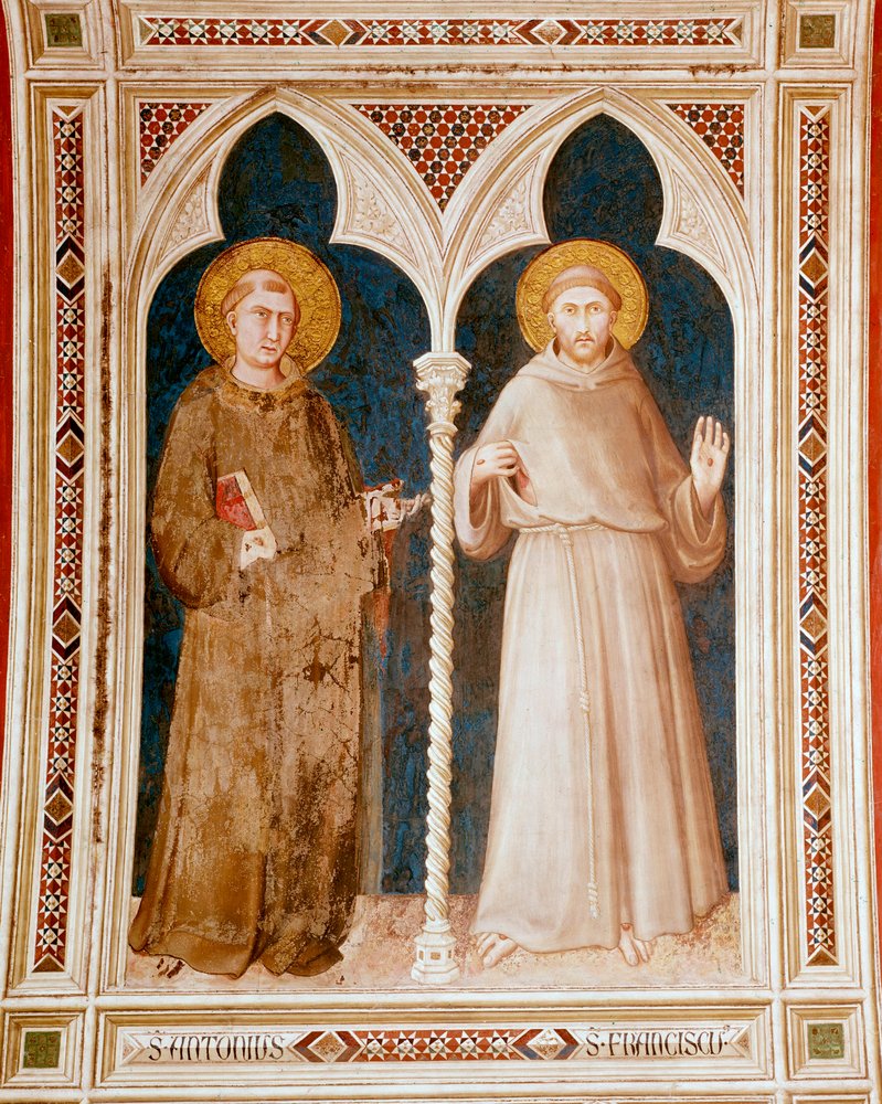 Heiliger Antonius von Padua und Heiliger Franz von Assisi