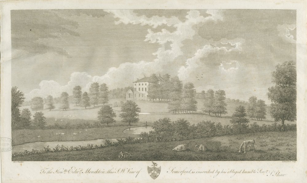 Somerford Hall von Stebbing Shaw: hochwertiger Kunstdruck