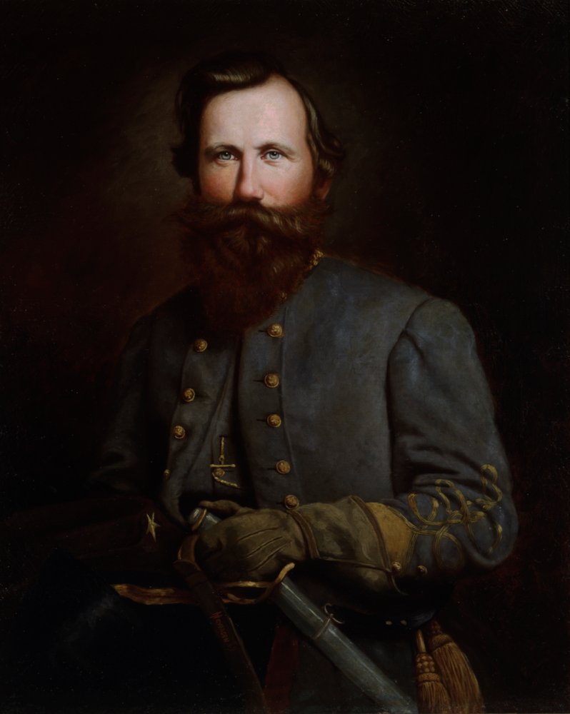 Porträt von James Ewell Brown Stuart, 1869