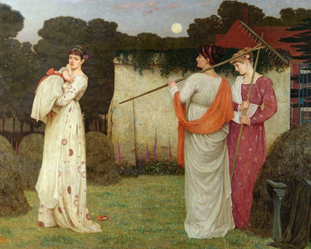 Das Heufeld von Thomas Armstrong: hochwertiger Kunstdruck