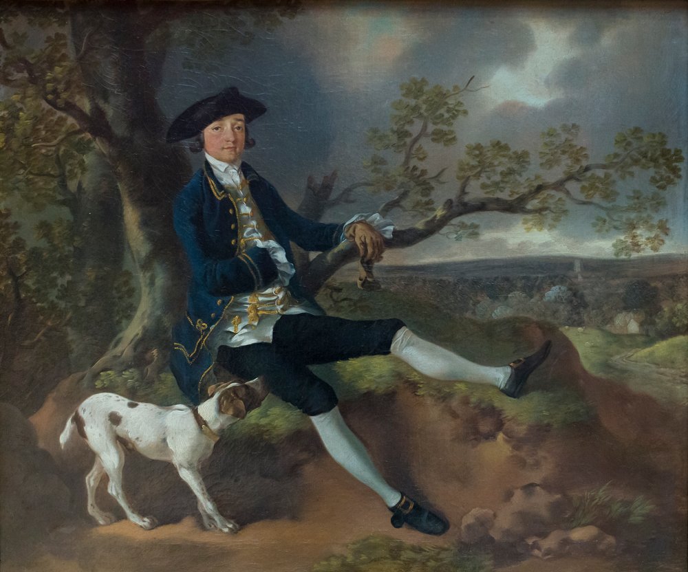 John Plampin, um 1752 von Thomas Gainsborough: Kunstdruck