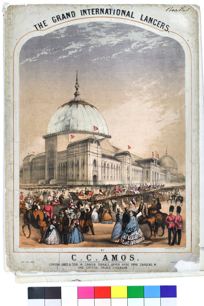 Große Internationale Lancers von Thomas Packer: Kunstdruck