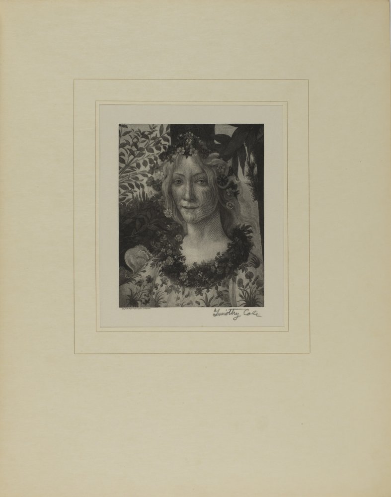 Alte italienische Meister von Timothy Cole: Kunstdruck