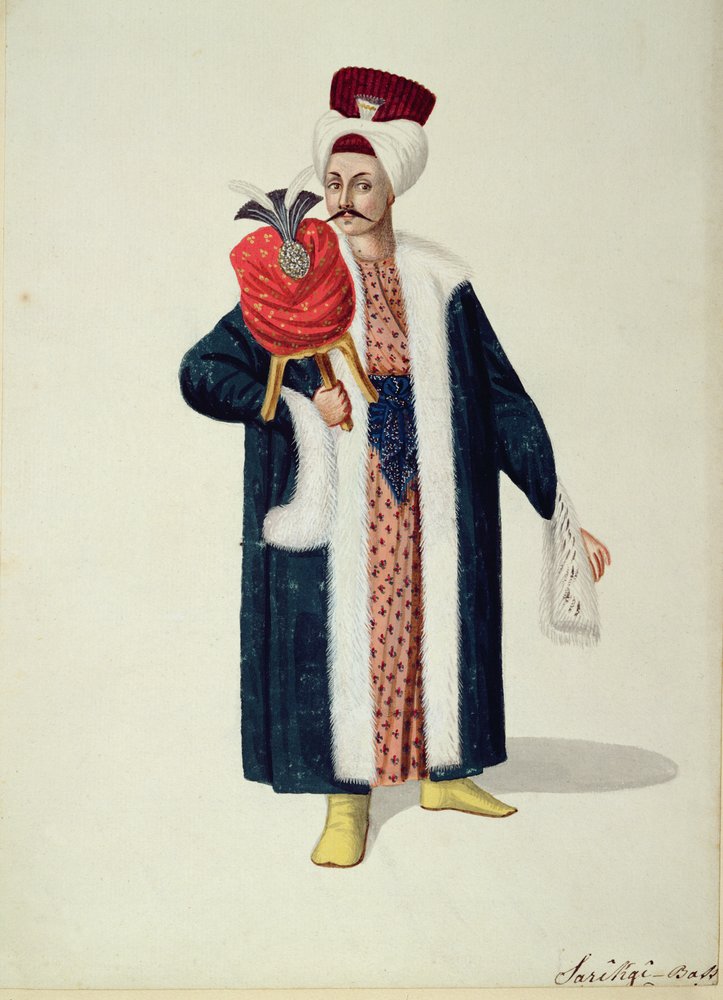 Sarik Basa, Meister des Turbans, osmanische Periode, drittes Viertel ...