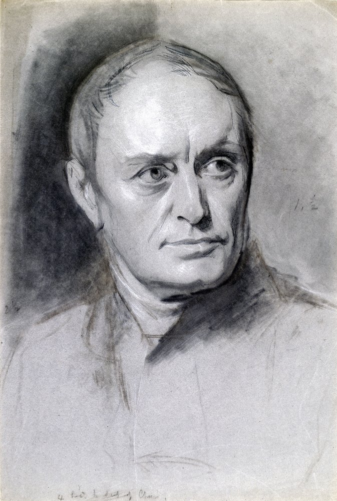 Charles Babbage, Mathematiker und Pionier der Informatik, um 1840