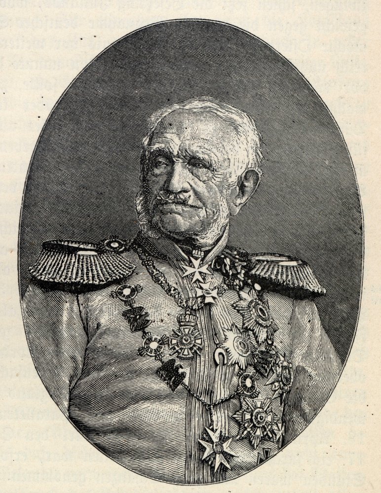 Generalfeldmarschall Friedrich Graf von Wrangel, 1784-1877