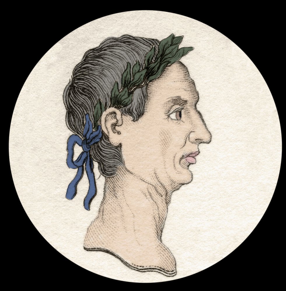 Julius Caesar Portrait Imperator C. Julius Caesar Kunstwerke