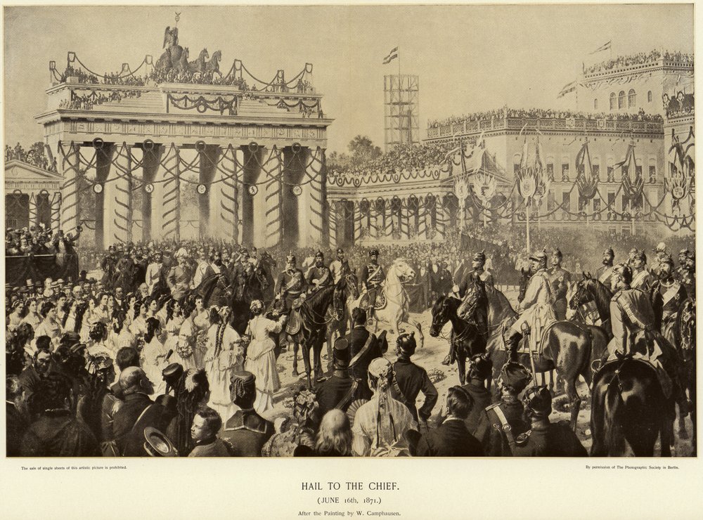 Otto von Bismarck in Berlin im Jahr 1871