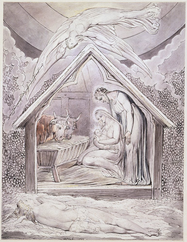 Am Morgen Thomas von William Blake: Kunstdruck kaufen