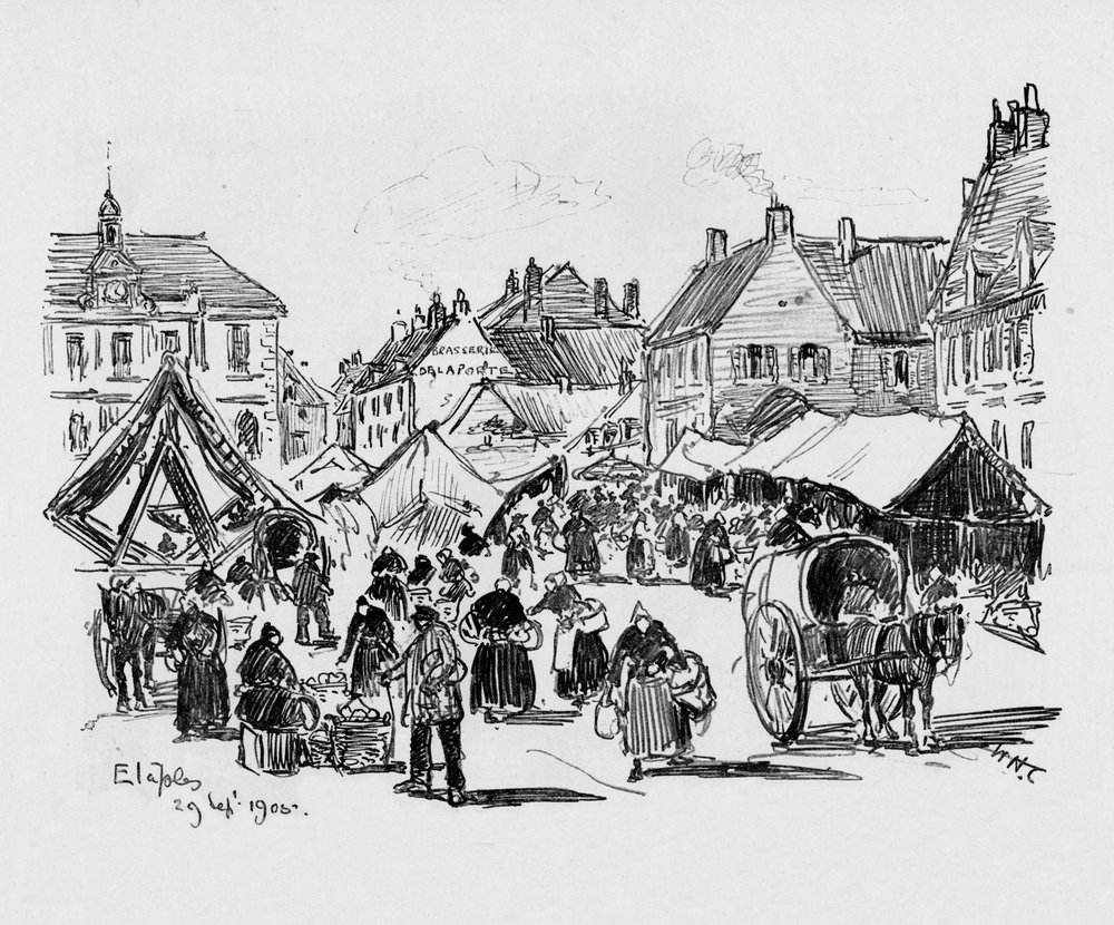 Etaples von William Henry Charlton: Kunstdruck kaufen