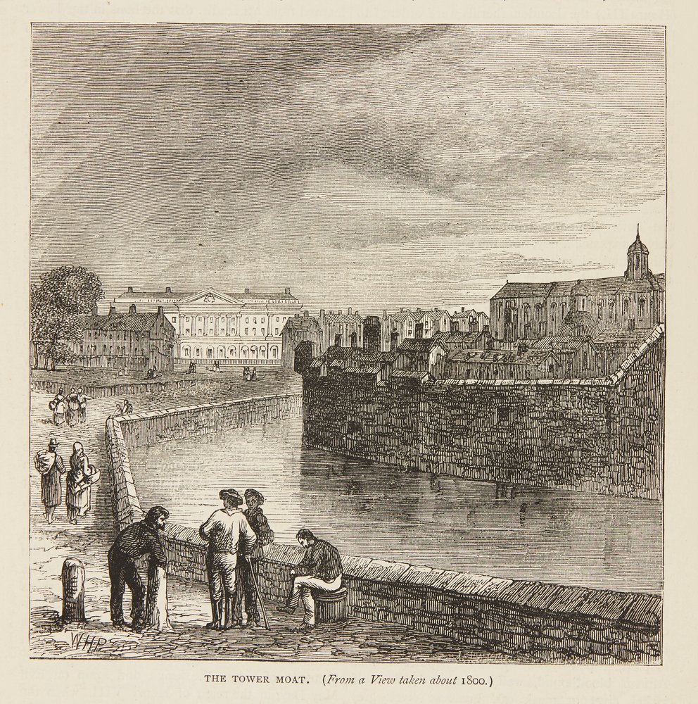 Der Graben um 1800 von William Henry Prior: Kunstdruck