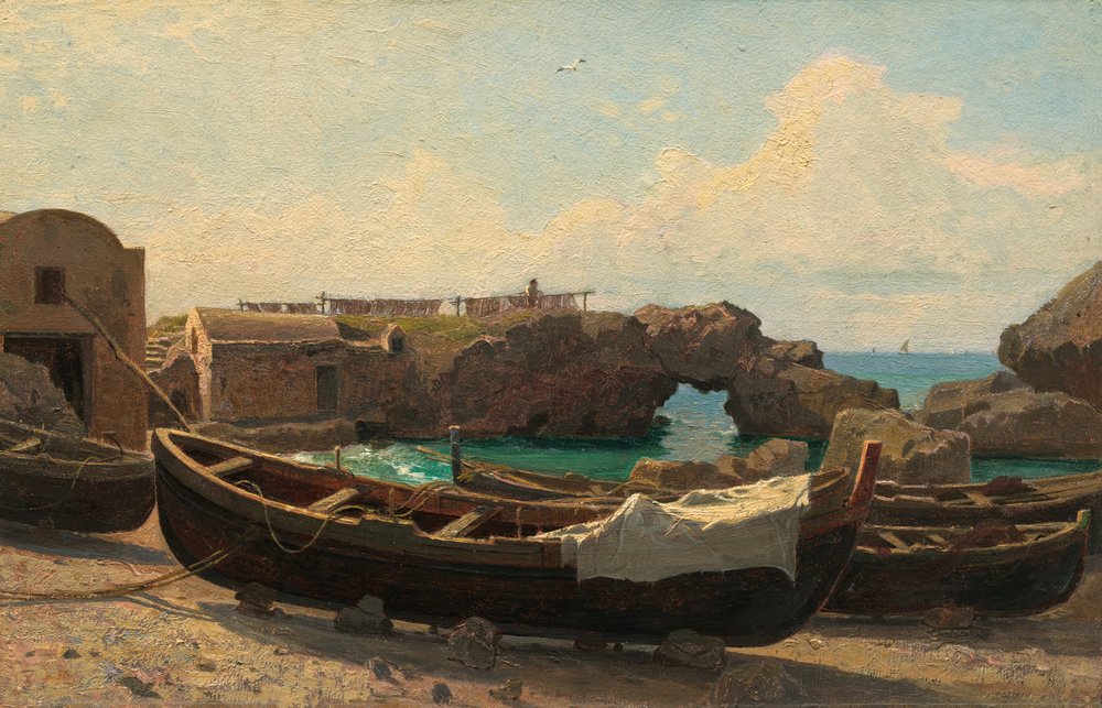 Marina Piccola, Capri von William Stanley Haseltine