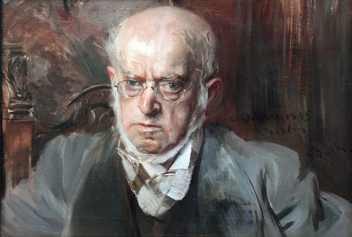 Der Maler Adolph Menzel von Adolph Menzel: Kunstdruck