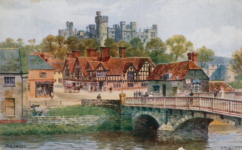 Arundel von Alfred Robert Quinton: hochwertiger Kunstdruck