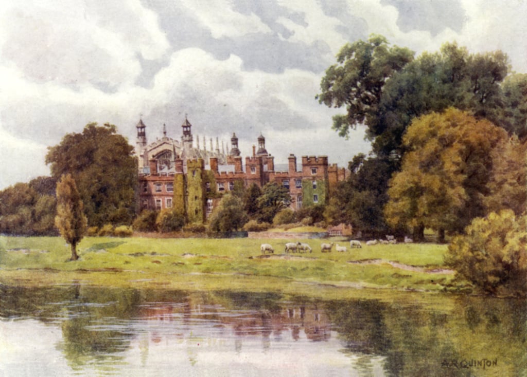 Eton College von Alfred Robert Quinton: Kunstdruck kaufen