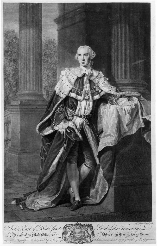 John Stuart, 3. Earl of Bute, 1763 von Allan Ramsay