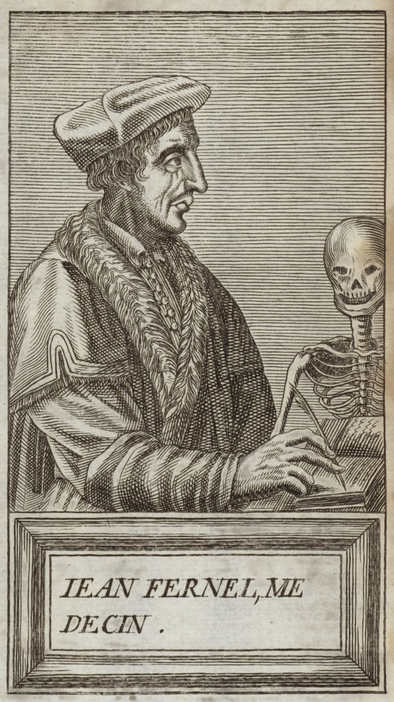 Jean Fernel von Andre Thevet: hochwertiger Kunstdruck