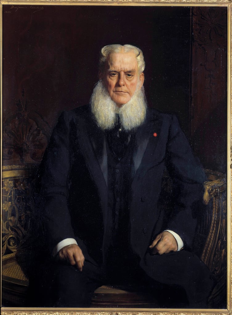 Porträt von Alfred Chauchard (1821-1909), Gründer der Louvre-Geschäfte ...