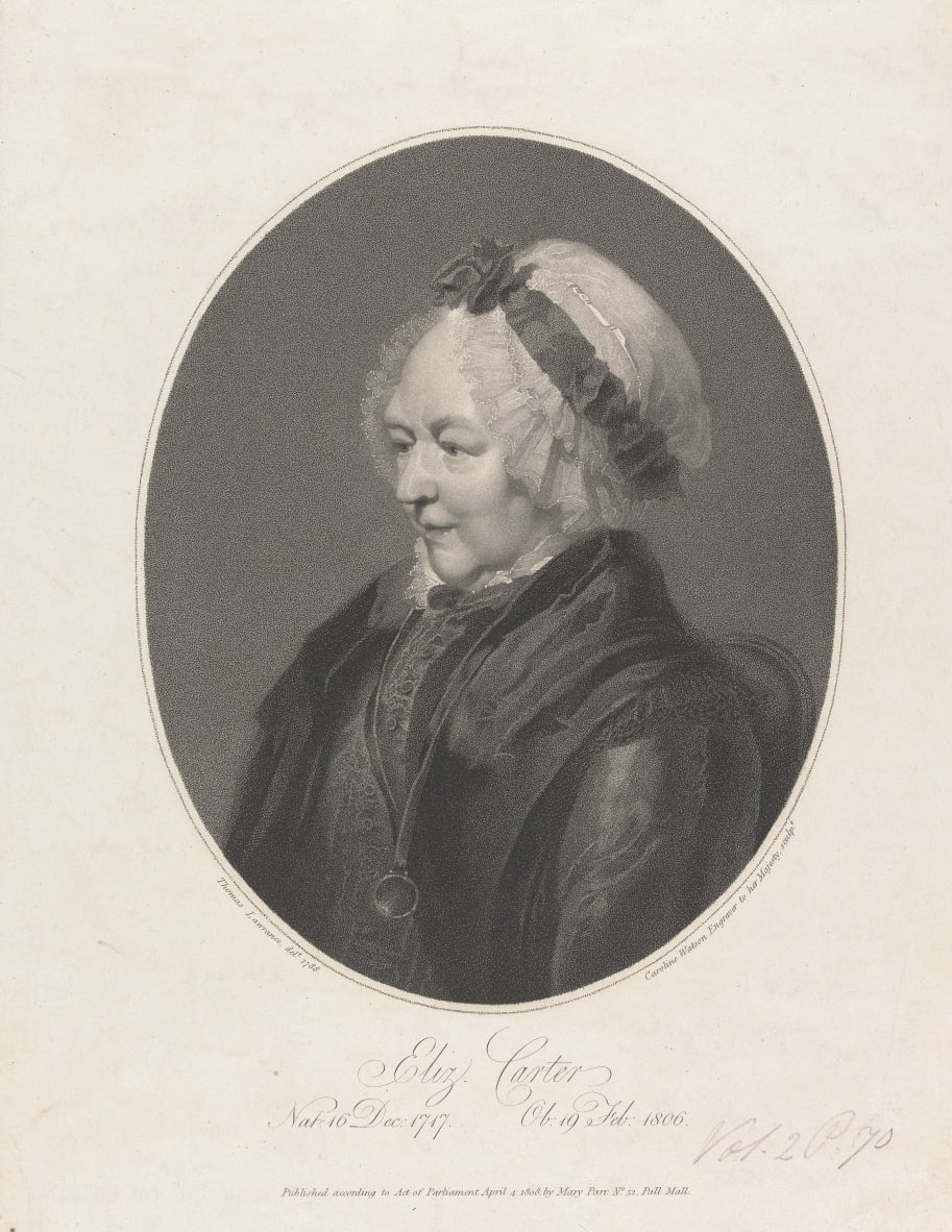 Elizabeth Carter von Caroline Watson: Kunstdruck kaufen