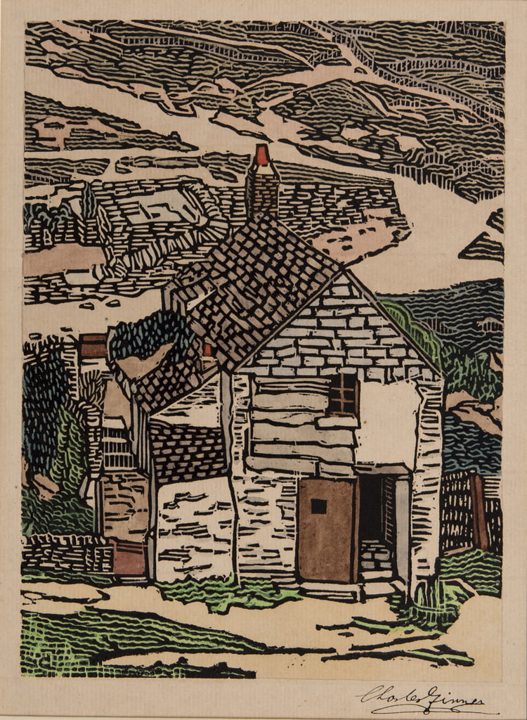 Cornish Cottage von Charles Ginner: Kunstdruck kaufen